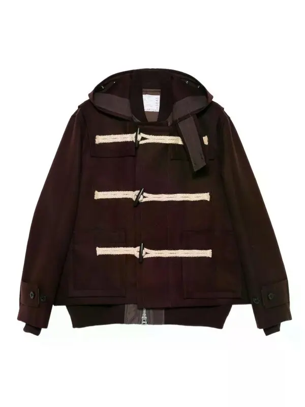 Sacai Hooded Toggle Jacket