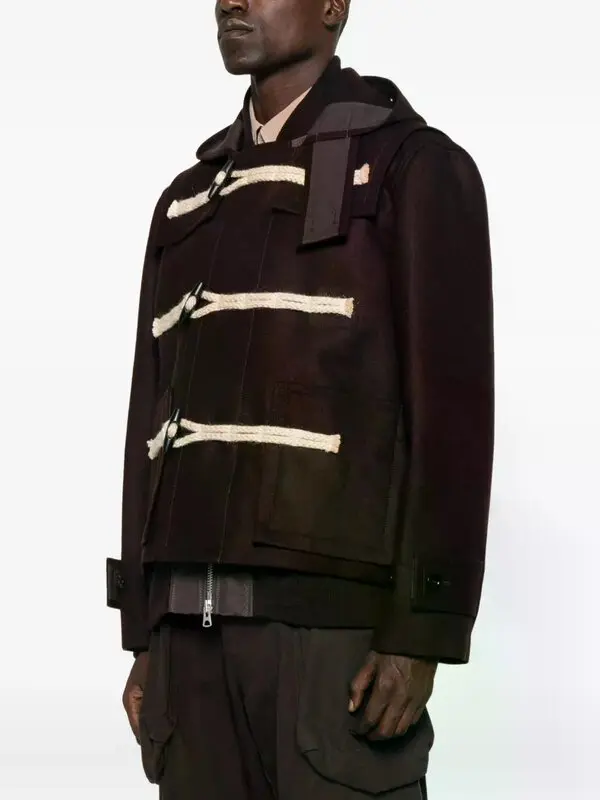 Sacai Hooded Toggle Jacket