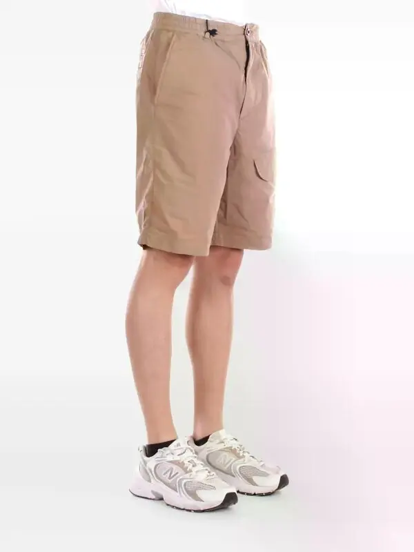 C.P. COMPANY Pocket Detail Elasticated-waist Shorts - Neutrals
