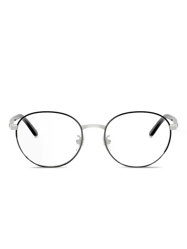 Ray-ban Round-frame Glasses - Black