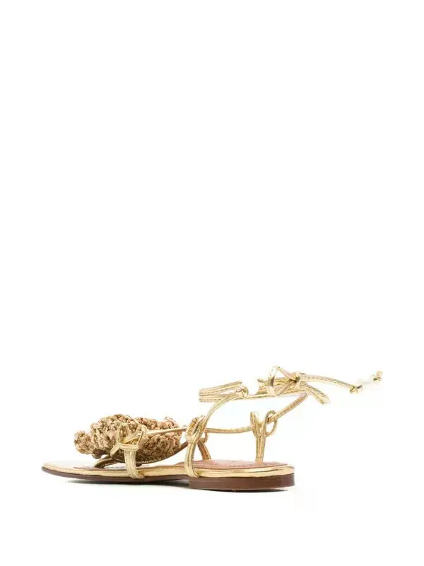 ALAMEDA TURQUESA Meredith Flat Sandals