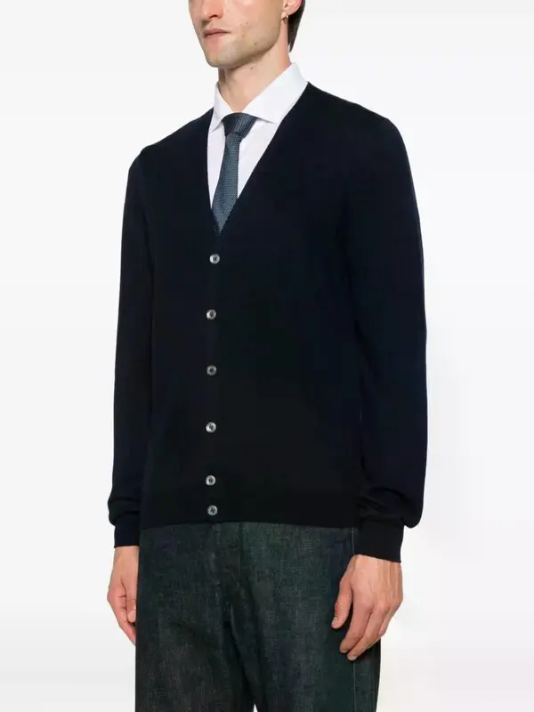 GRAN SASSO Button-front Wool Cardigan