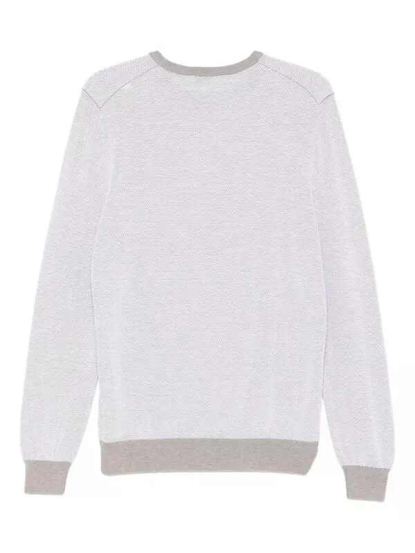 GRAN SASSO Textured Cotton Sweater