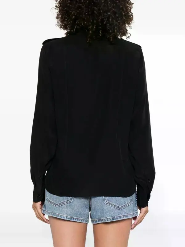 TOM FORD Point-collar Silk Shirt