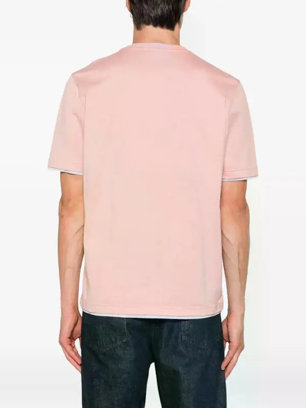 GRAN SASSO Layered Cotton T-shirt