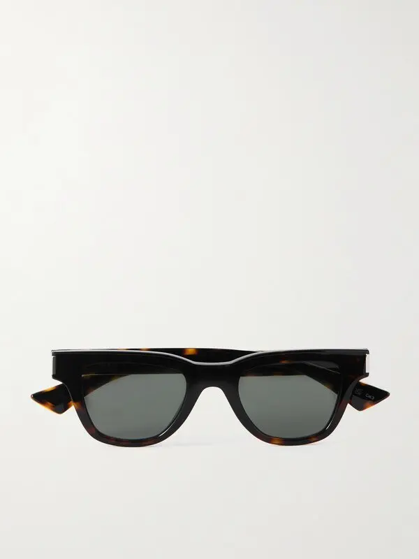 Saint Laurent Jacques D-frame Sunglasses - Tortoiseshell