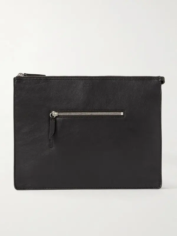 METIER Full-grain Leather Document Holder - Black