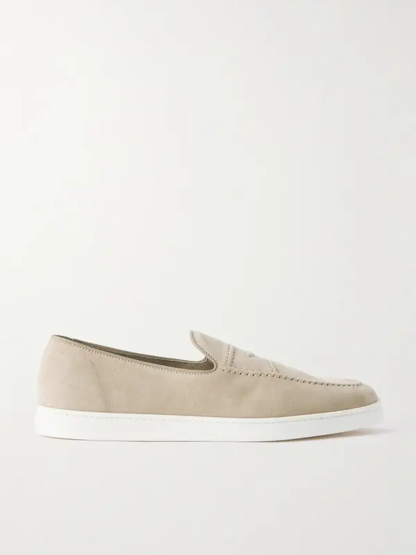 Church's Peebles Suede Loafers - Neutrals