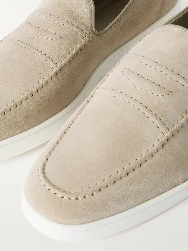 Church's Peebles Suede Loafers - Neutrals