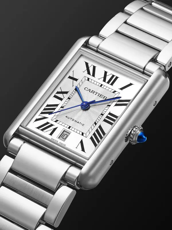 Cartier Tank Must Extra-large Automatic 31mm Stainless Steel Watch