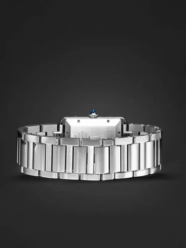 Cartier Tank Must Extra-large Automatic 31mm Stainless Steel Watch