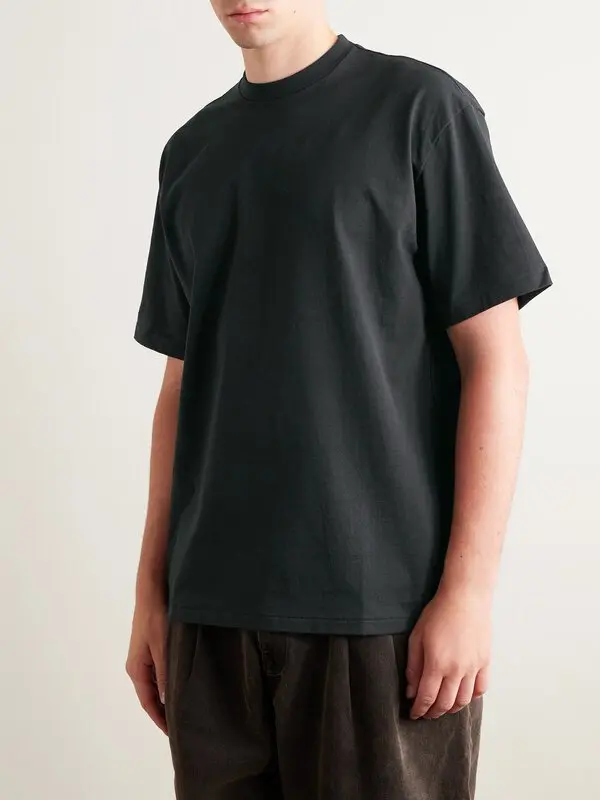 A.PRESSE Heavy Weight Cotton-jersey T-shirt