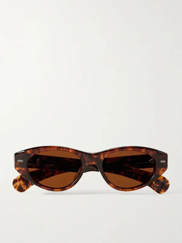 JACQUES MARIE MAGE Krasner Cat-eye Sunglasses - Tortoiseshell