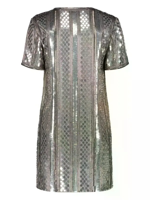 Alberta Ferretti Sequin-embellished Mini Dress