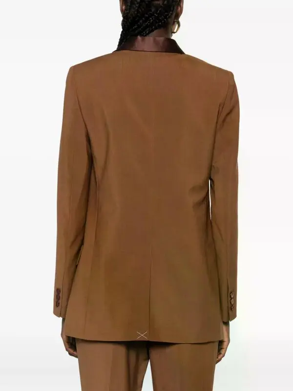 Fendi Satin-lapel Jacket