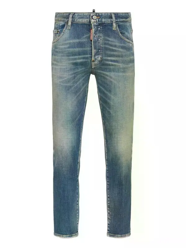 Dsquared2 Sandy Wash Skater Jeans - Blue
