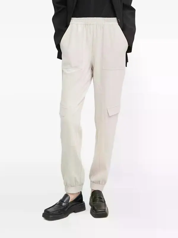BRUUNS BAZAAR Elastic-waist Cargo Track Pants