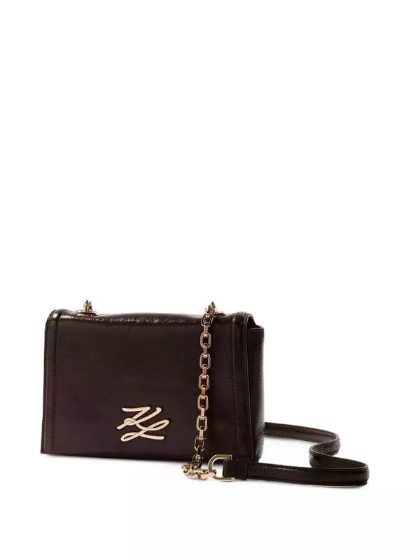 Karl Lagerfeld K-autograph Naplak Crossbody Bag