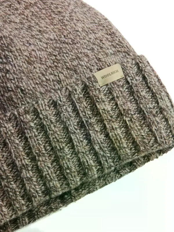 Woolrich Ribbed-brim Beanie - Neutrals