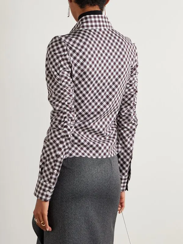 Dolce & Gabbana Gingham Cotton Shirt