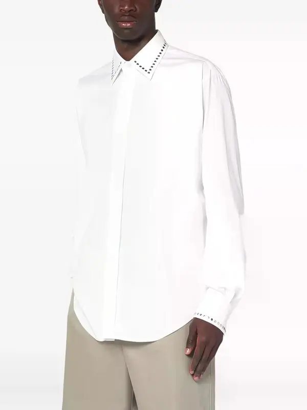 Alexander McQueen Studds-embellishment Shirt
