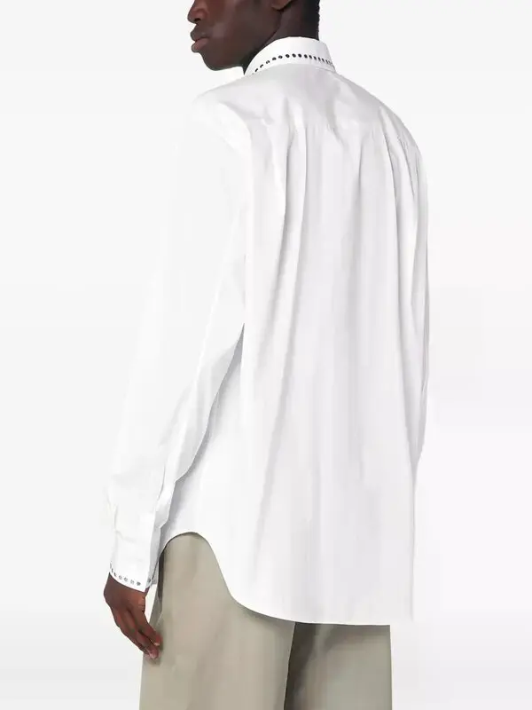 Alexander McQueen Studds-embellishment Shirt