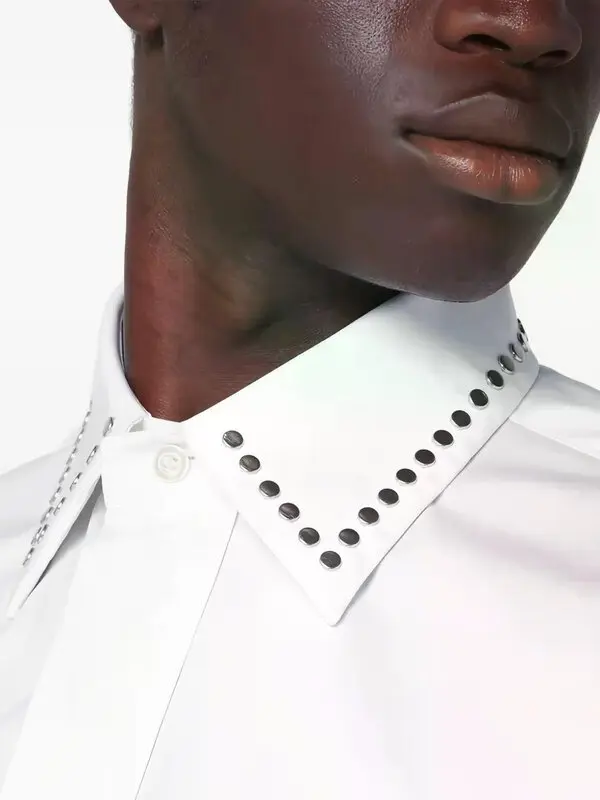 Alexander McQueen Studds-embellishment Shirt