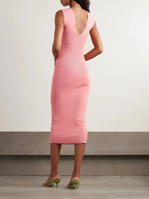 Cult Gaia Dawnette Knit Dress - Pink