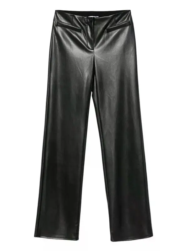Patrizia Pepe Coated Flare Trousers