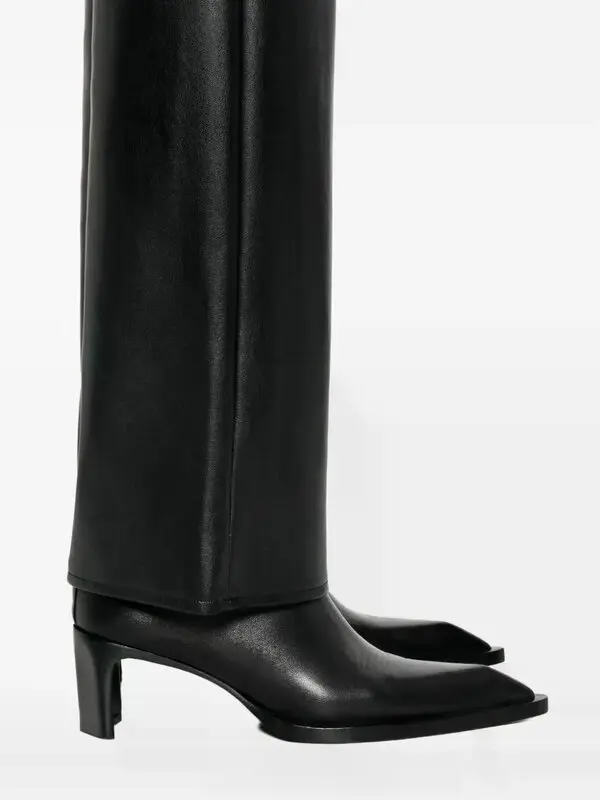 Patrizia Pepe Coated Flare Trousers