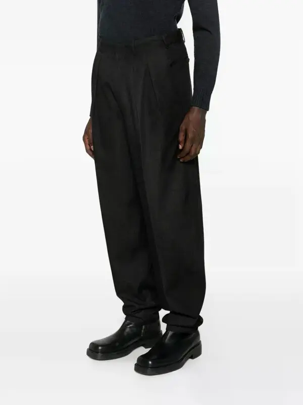 PT TORINO Pleated Cotton Trousers