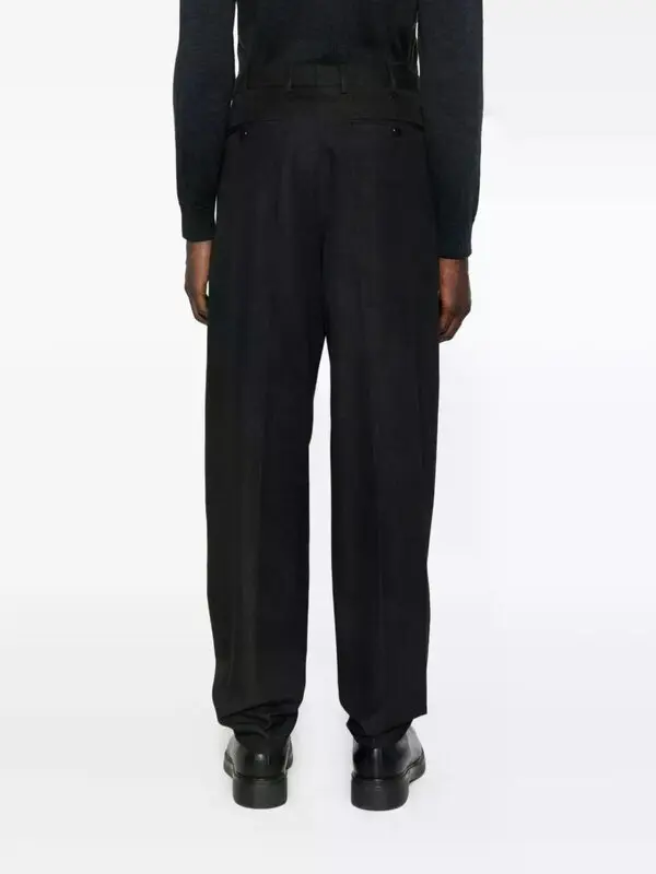 PT TORINO Pleated Cotton Trousers