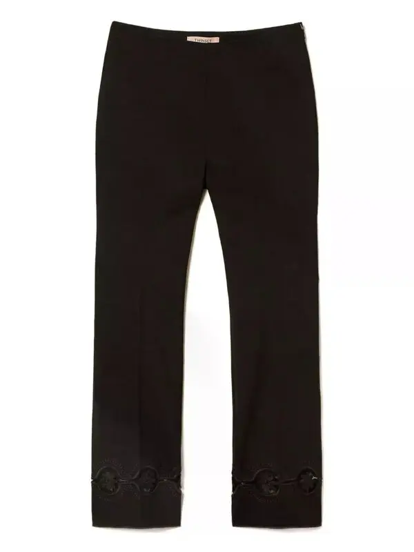 TWINSET Floral-lace Trousers