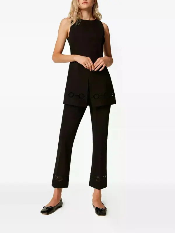 TWINSET Floral-lace Trousers