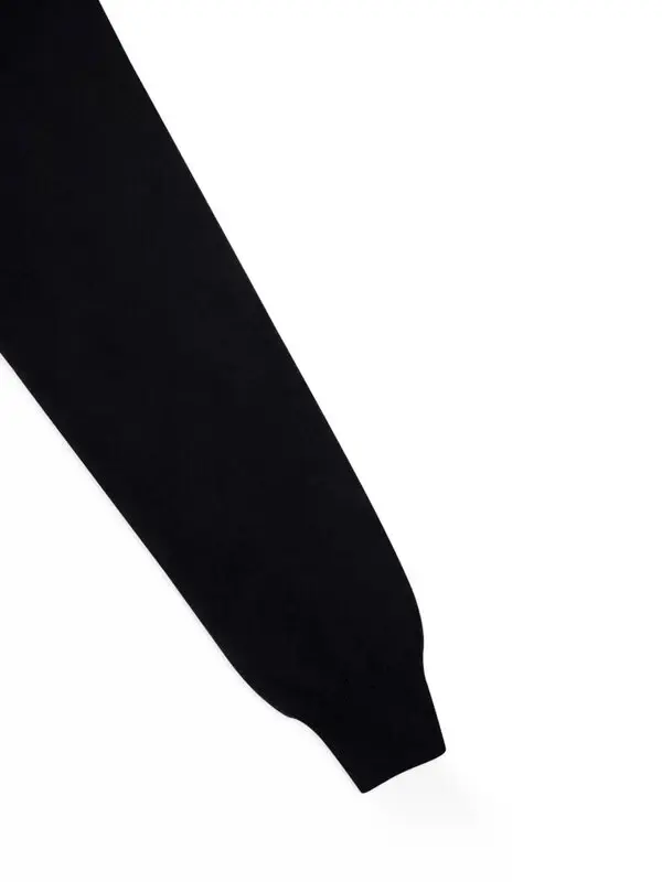 PIACENZA CASHMERE 1733 Crew-neck Cashmere Sweater - Black