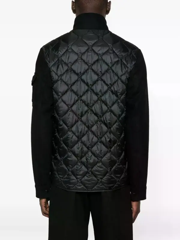 Moncler Avoine Flap-pocket Quilted Jacket - Black