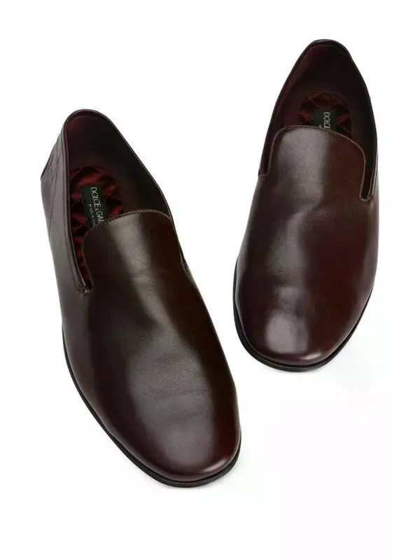Dolce & Gabbana Erice Leather Loafers
