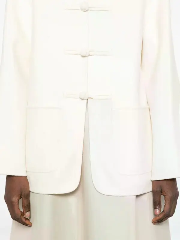 RÓHE Braid-trim Jacket - Neutrals