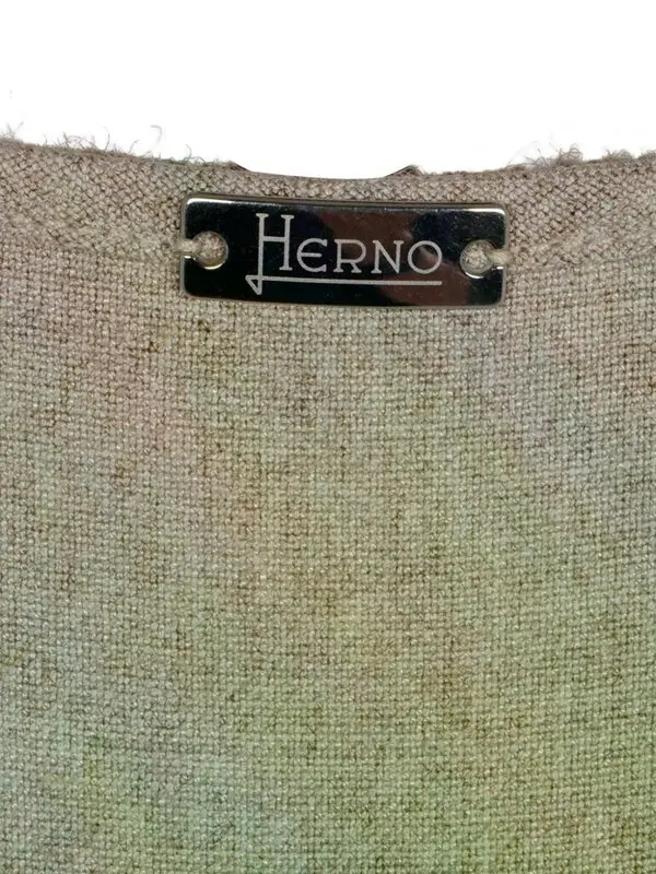 Herno Woven Top With Side-tie Detail