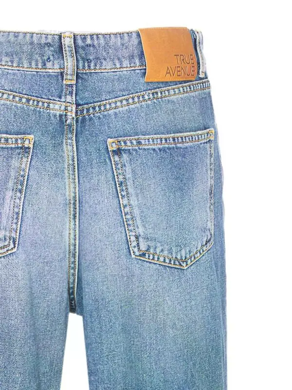 TRUE AVENUE Patch-pocket Jeans