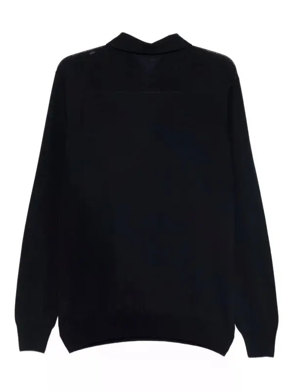 GRAN SASSO Virgin Wool Polo Shirt