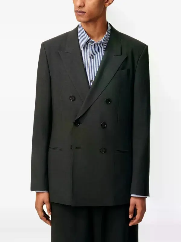 AMI Paris Double-breasted Wool Blazer