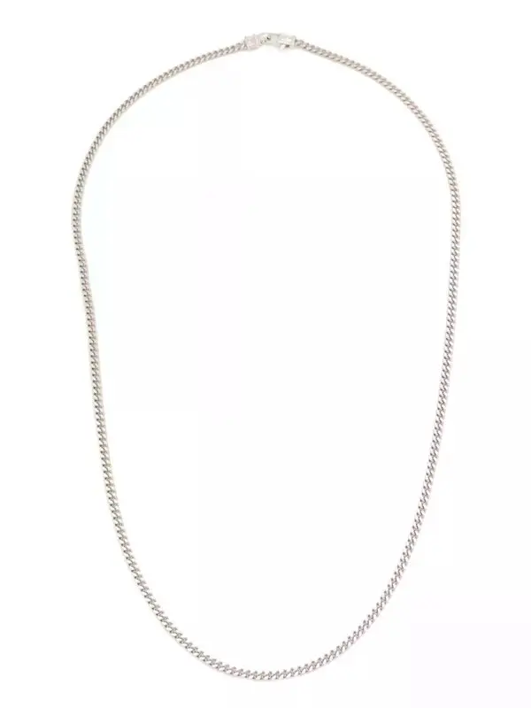 Tom Wood Curb Chain Necklace - Silver