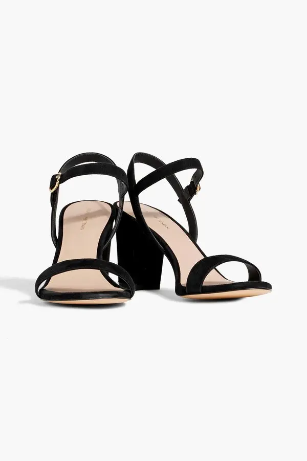 STUART WEITZMAN Dancer 75 Suede Sandals