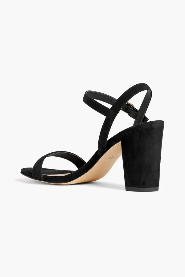 STUART WEITZMAN Dancer 75 Suede Sandals