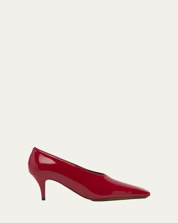 Stella McCartney 65mm Patent Faux Leather Pumps