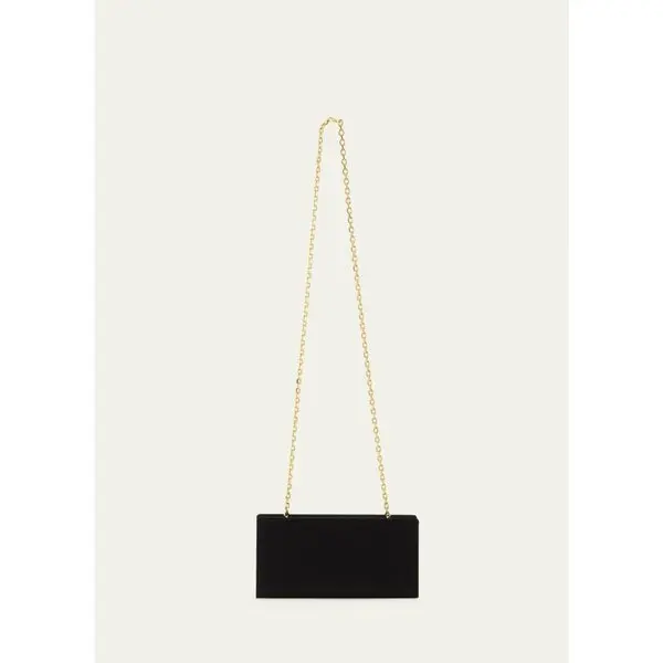 LANVIN Silk Flap Evening Clutch