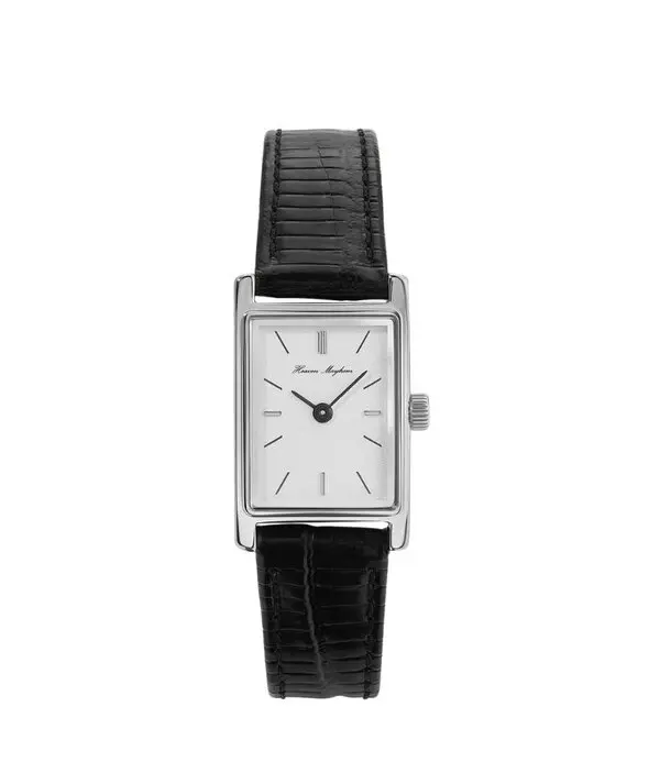 HEAVEN MAYHEM Mini Icon Watch With Leather Strap - Silver