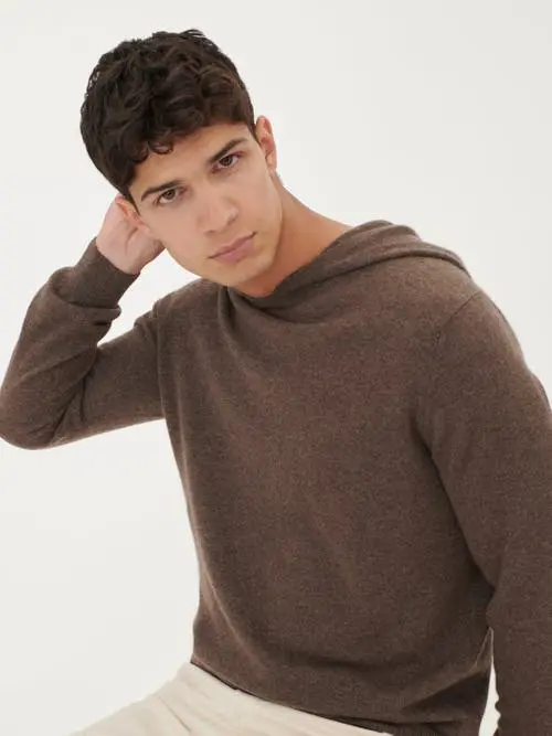 Gobi Cashmere Cashmere Knitted Hoodie