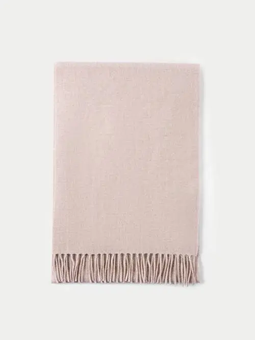 GOBI MONGOLIAN CASHMERE Cashmere Woven Scarf - Fog